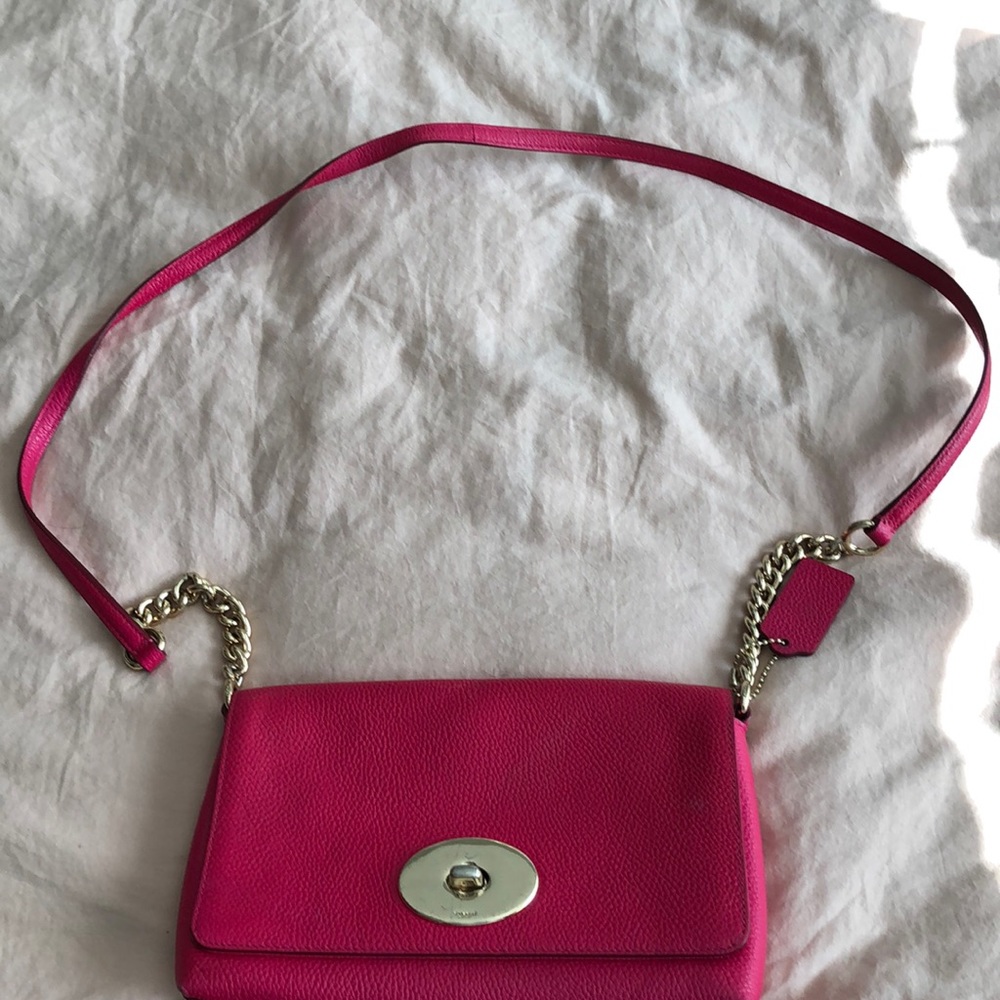 Coach Pink Purse - Gem